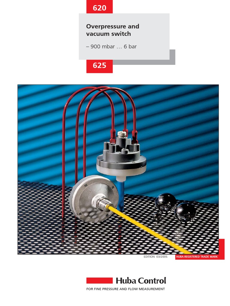 620.9100 Huba Control | PDF | Switch | Vacuum