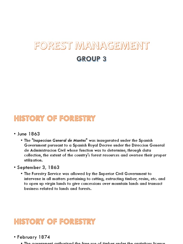 Forest Management | PDF | Forestry | Trees