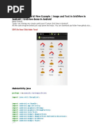 Android GridView Zoom Images Animation Tutorial | PDF | Android (Operating System) | Java ...