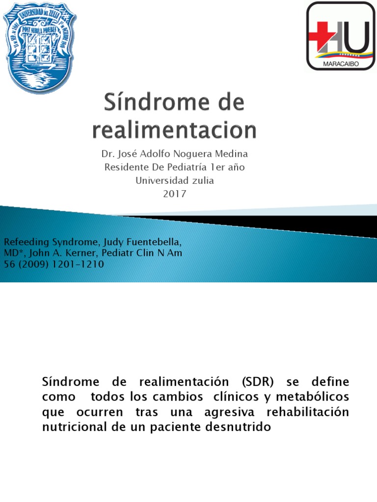 Sindrome de Realimentacion | PDF | Especialidades Medicas | Ciencias de ...