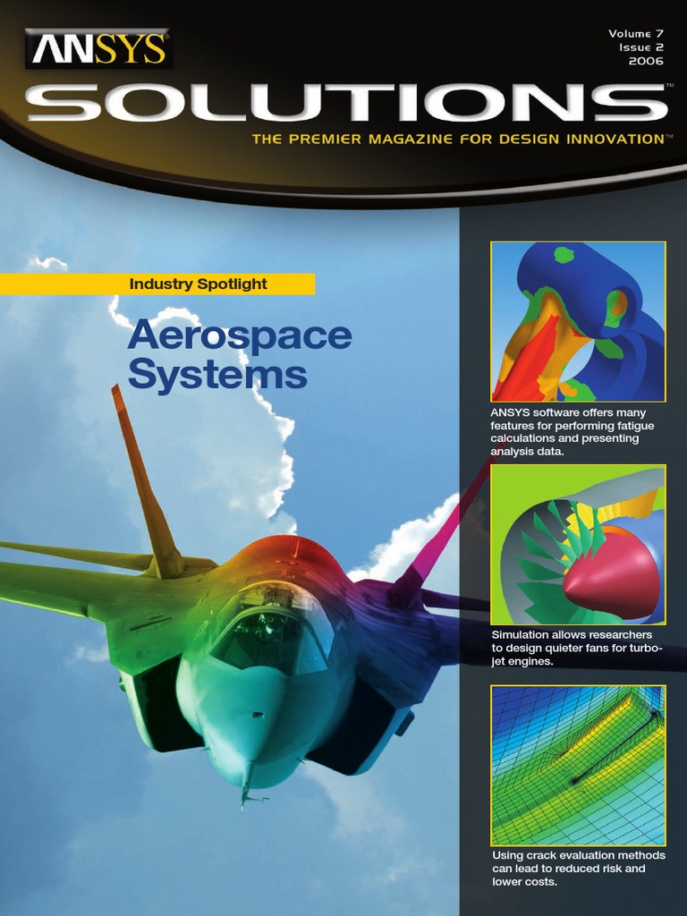 Aerospace Ansys Solution | PDF | Fatigue (Material) | Stress (Mechanics)