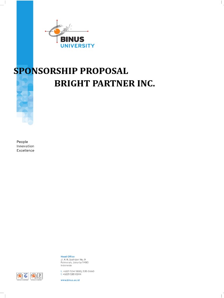 English Proposal (Final Template) | PDF