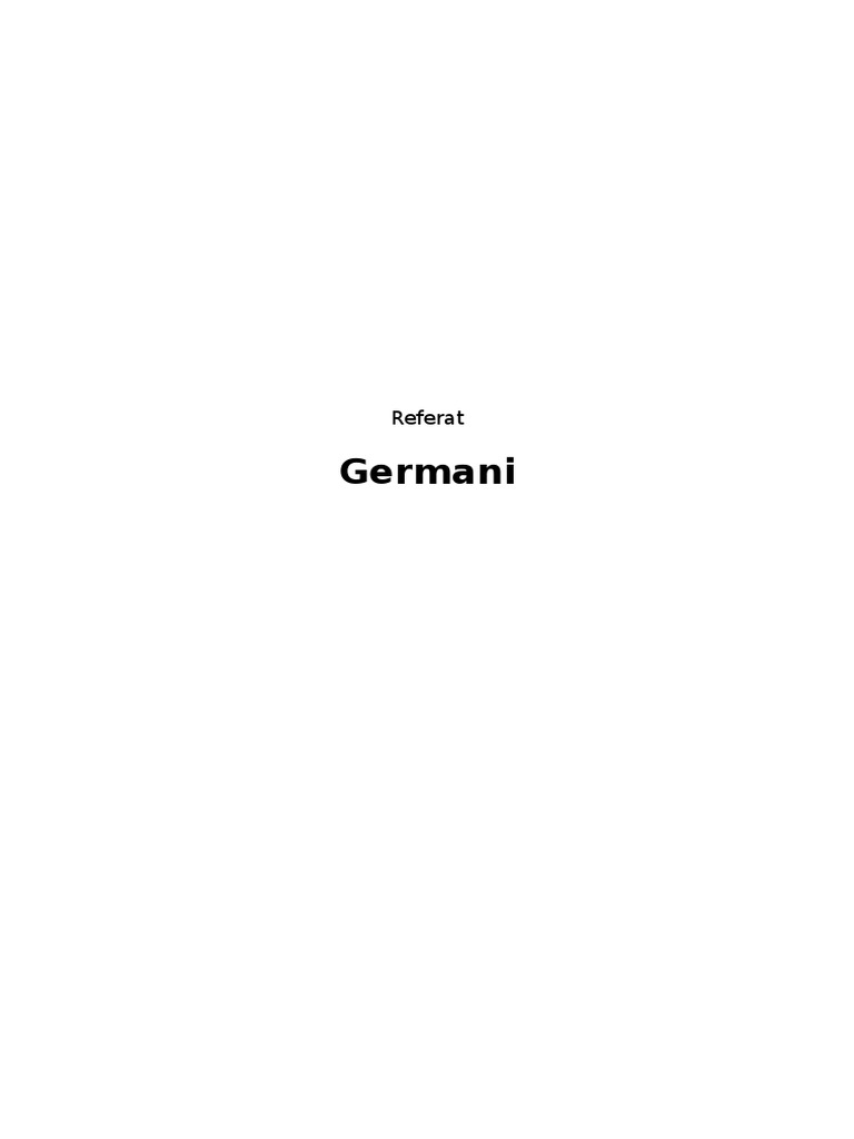Germani | PDF