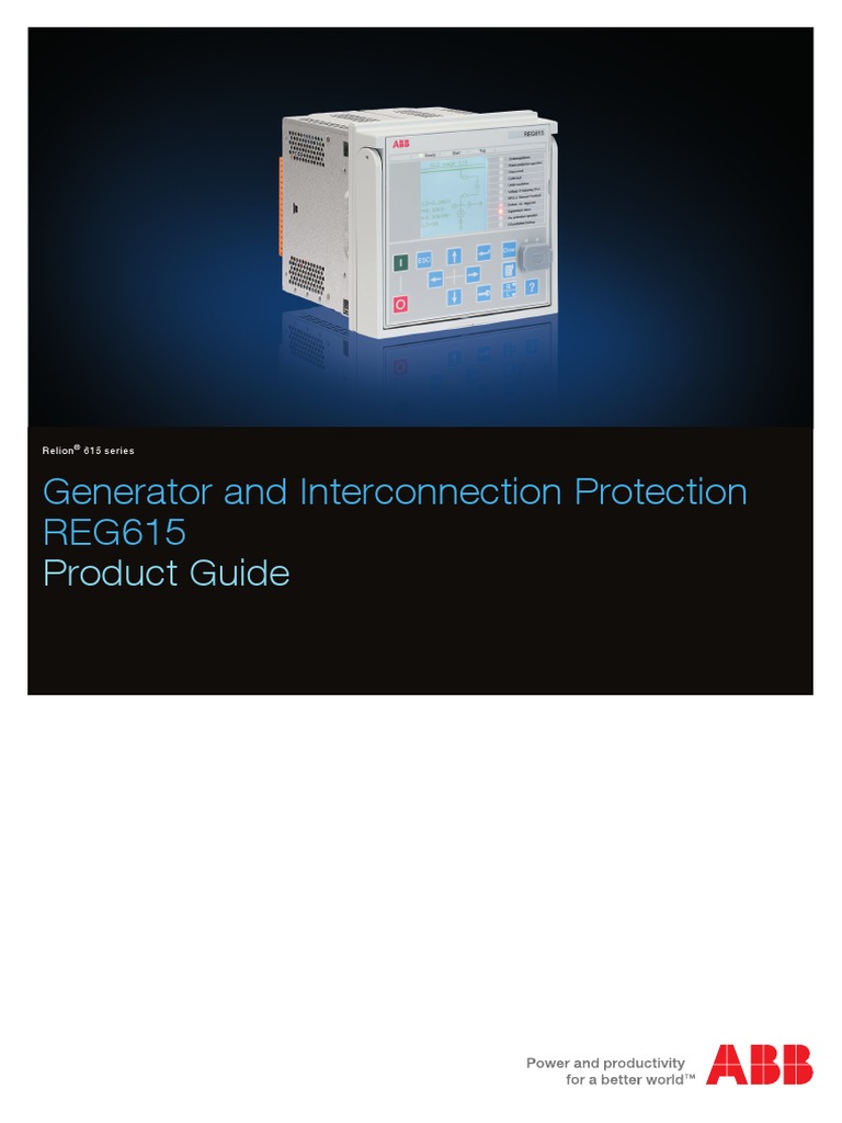 REG615 Go Through It PDF | PDF | Relay | Computer Engineering