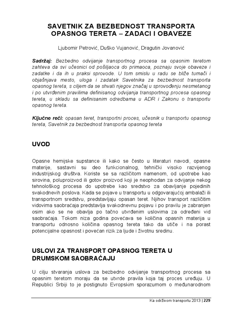 Savetnik - Zadaci I Obaveze PDF | PDF