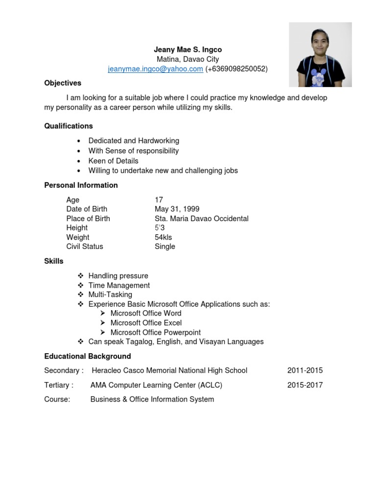 Complete Resume | PDF