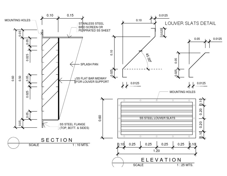 Stainless Louver 5 | PDF | Building Engineering | Building Materials