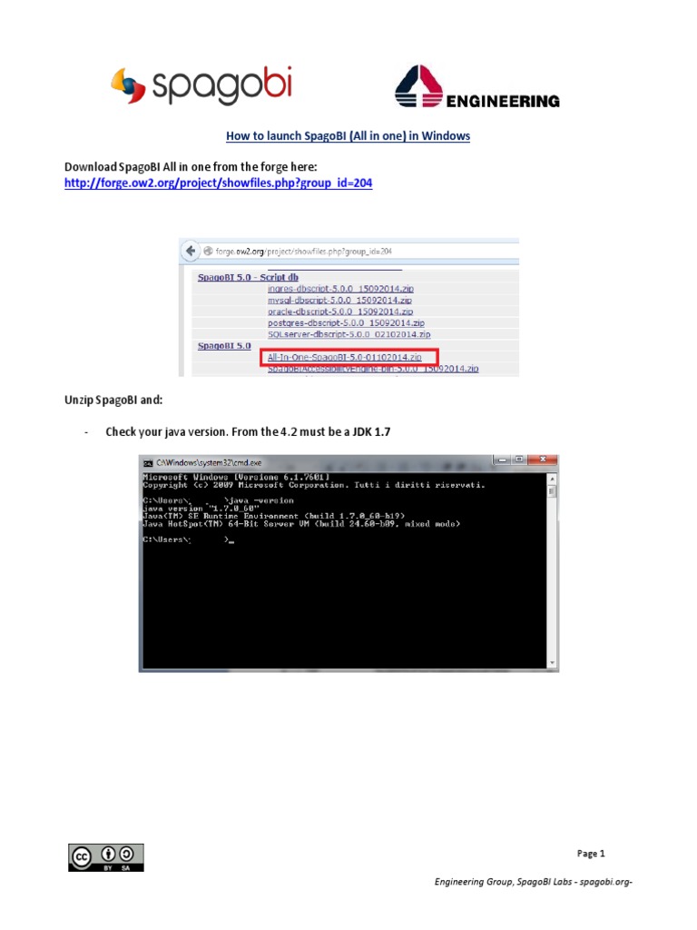 How - To - Install SPAGO BI PDF | PDF