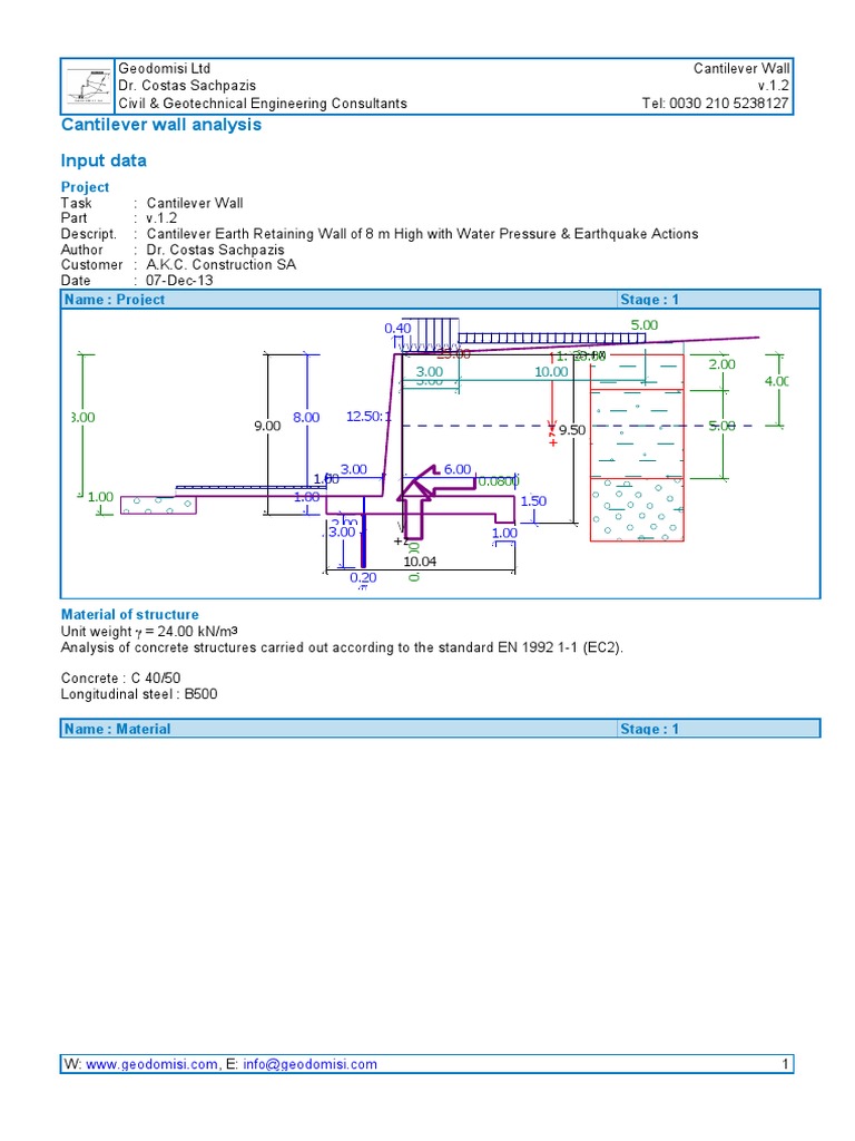 geodESIGN ZID SPRIJIN PDF | PDF | Geotechnical Engineering | Building ...