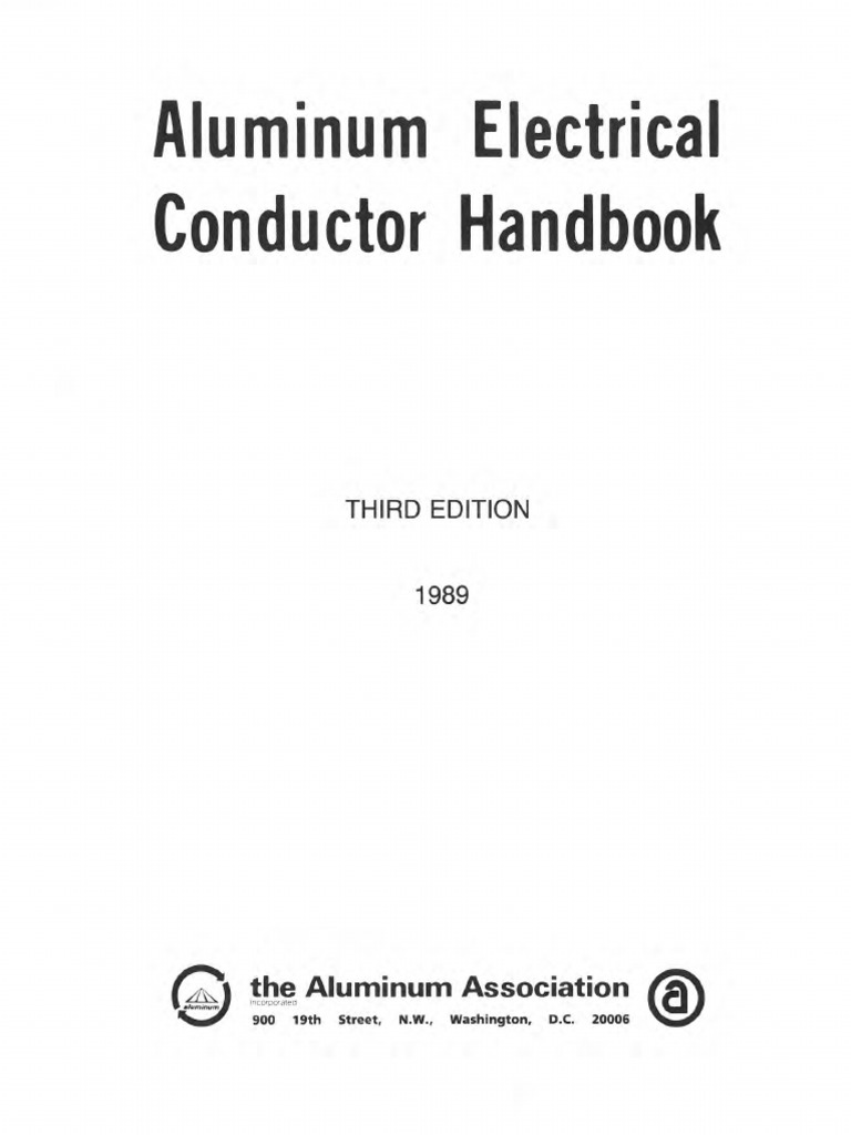 Aluminium Electrical Conductor Handbook | PDF