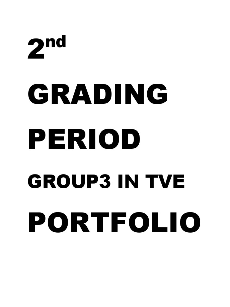2nd Grading Period | PDF