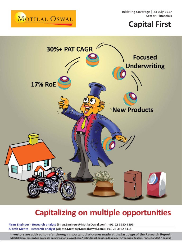 Capital First | PDF | Banks | Loans