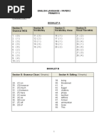 PSLE Standard Mathematics 2022 Paper Answer Key | PDF | Geometry ...