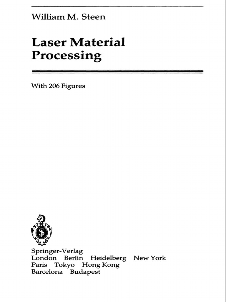 Laser Material Processing PDF | PDF