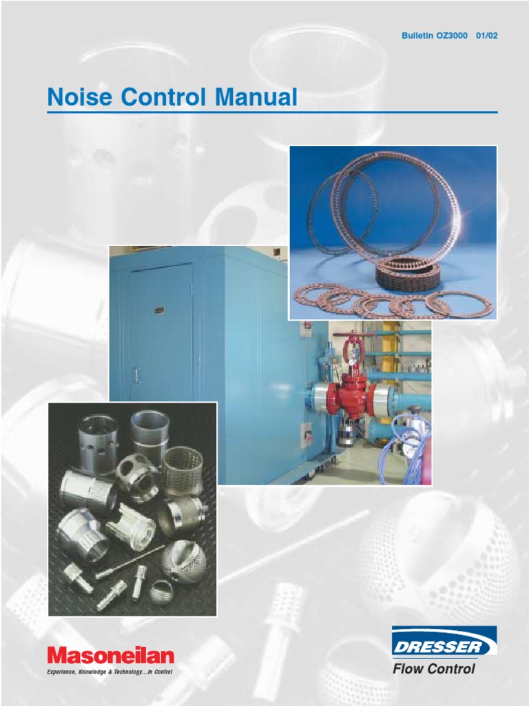 Noise Control Manual OZ3000 | PDF