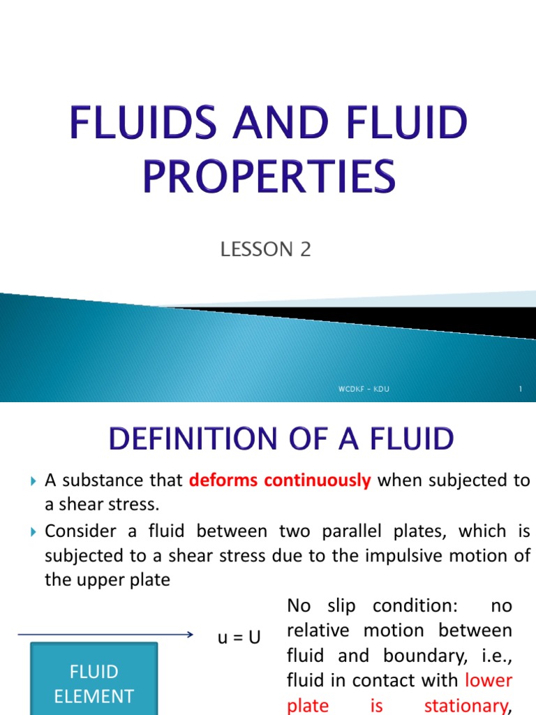 Lesson 2 | PDF | Liquids | Fluid