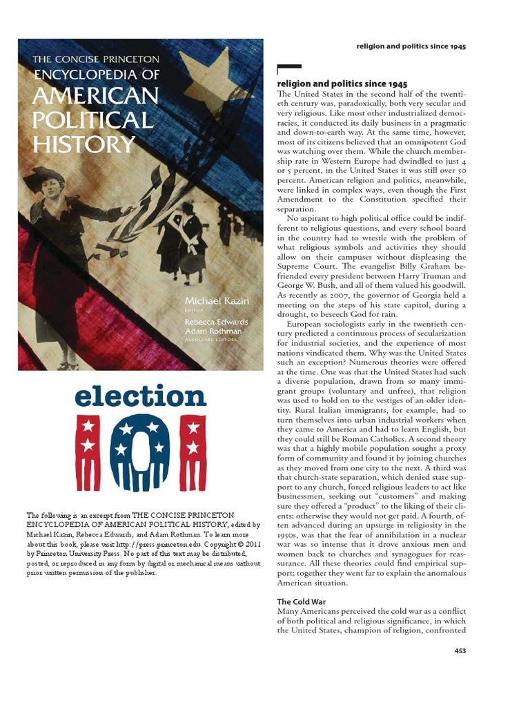 2religion and Politics | PDF | African American Civil Rights Movement ...