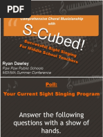 Positioning Your Choir | PDF | Singing | Choir