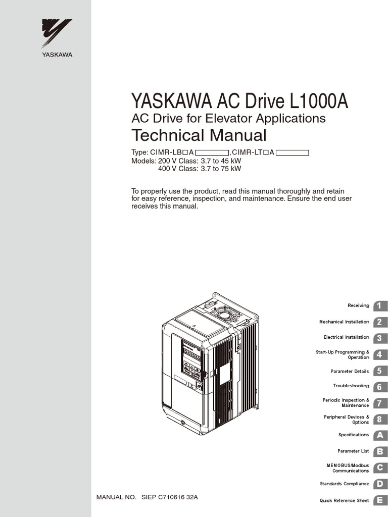 L1000 Manual PDF | PDF | Manufactured Goods | Electrical Engineering