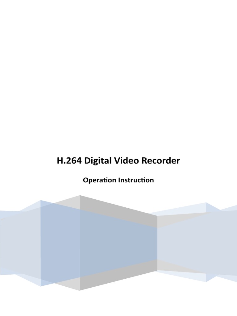 AHD-DVR Operation Instructions | PDF | Ip Address | Domain Name System