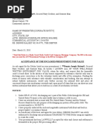 Car Dealer LTR Sample 1099a | PDF | Trust Law | Trustee