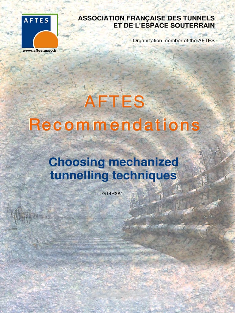 Mechanized Tunnelling Techniques Guide | PDF | Tunnel | Industrial ...
