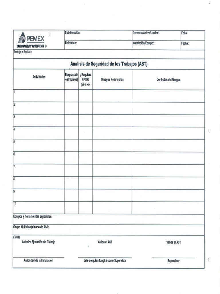 Formato Ast + Pausa | PDF