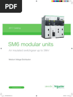 SM6 Schneider | PDF | High Voltage | Electrical Components