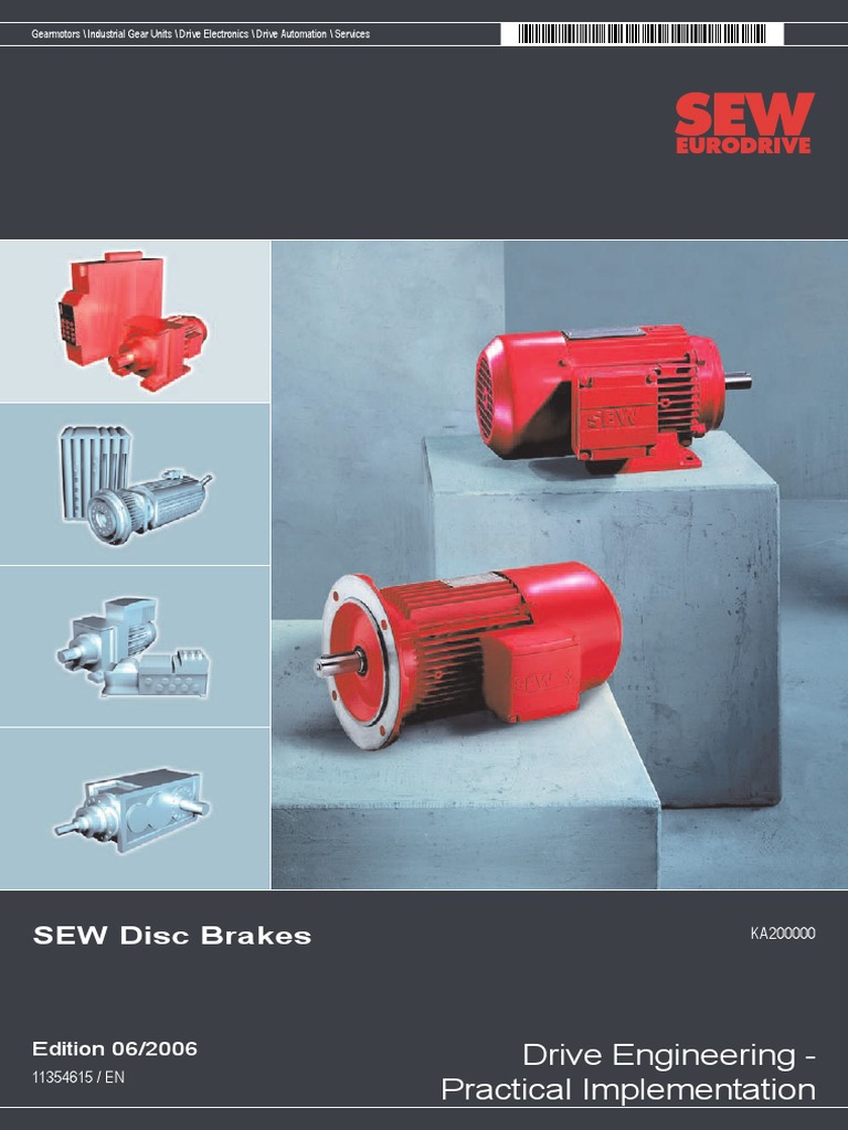 Sew Eurodrive PDF | PDF | Brake | Power Inverter