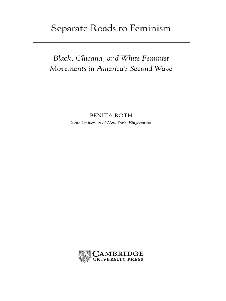 Separate Road | PDF | Feminism | Gender Studies