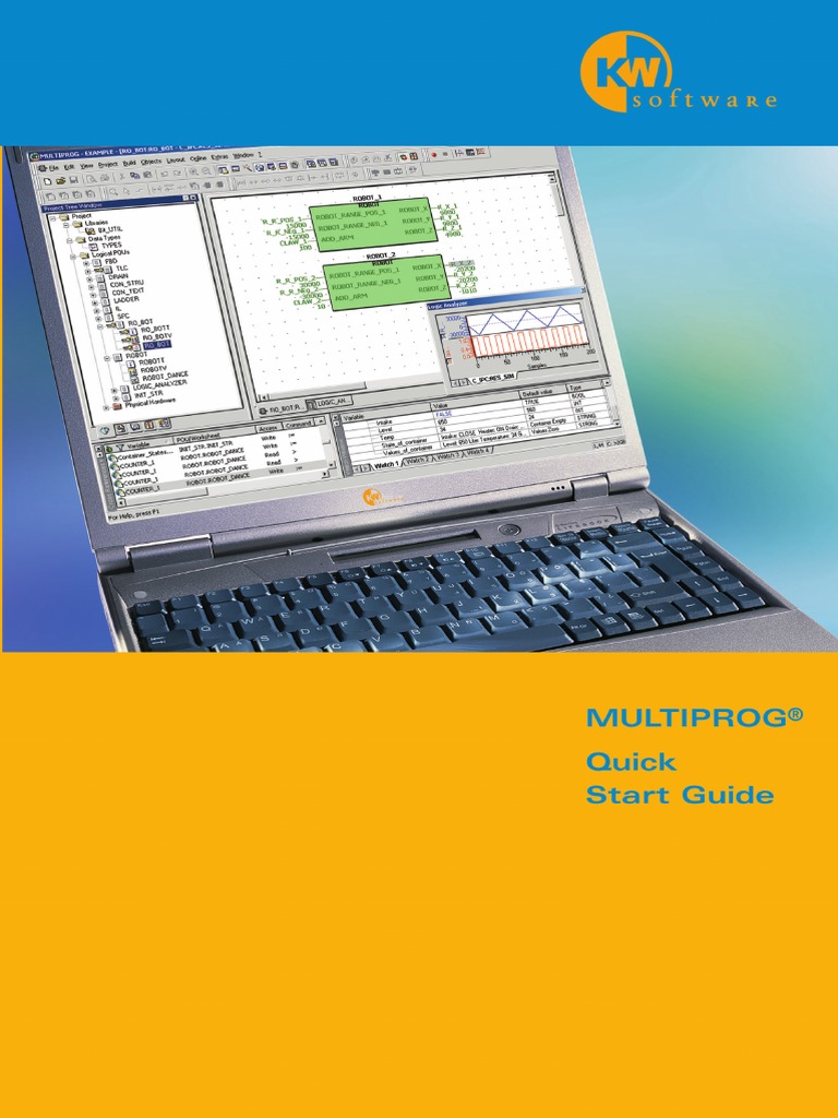 KW Multiprog Quickstart | PDF | Programmable Logic Controller | Scope (Computer Science)