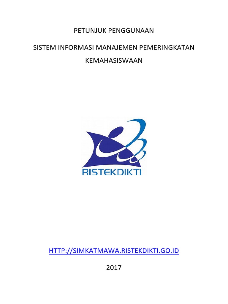 Petunjuk Aplikasi Simkatmawa | PDF