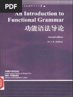 An Introduction To Functional Grammar 2nd Edition Haliday PDF | PDF