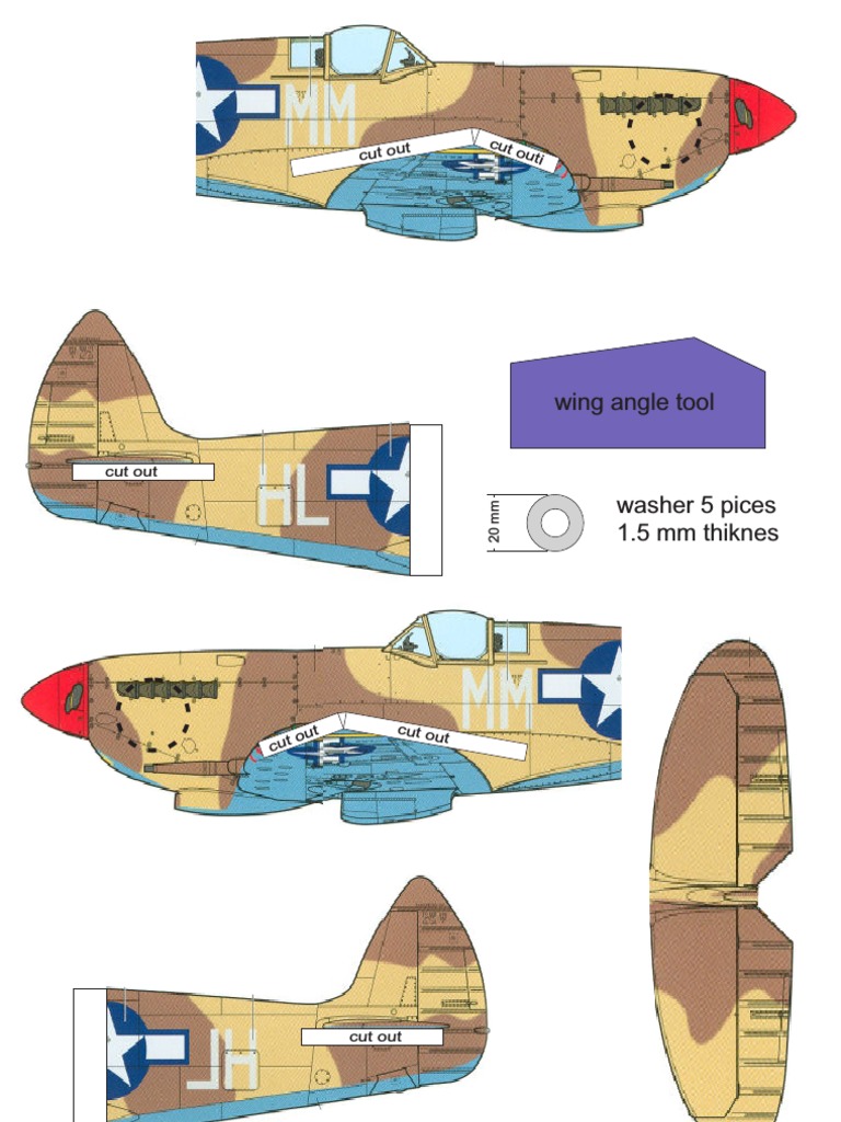 Wing Angle Tool: Cut Out | PDF