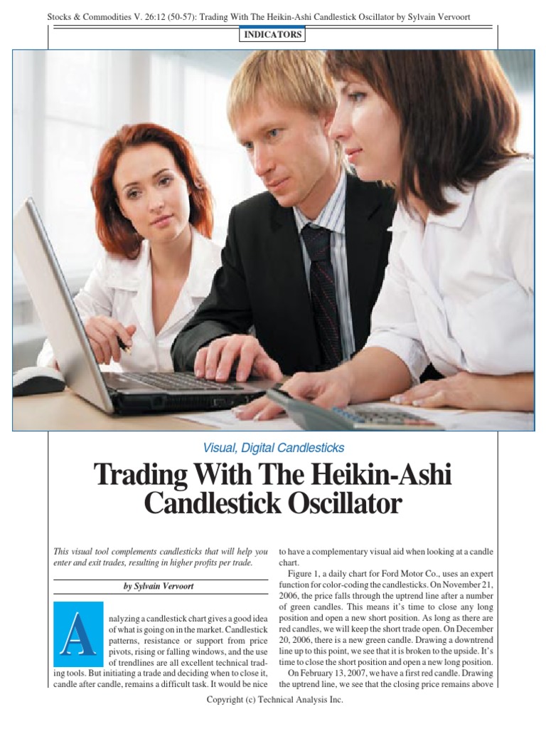 Trading With The Heikin Ashi Candlestick Oscillator | PDF | Technical ...