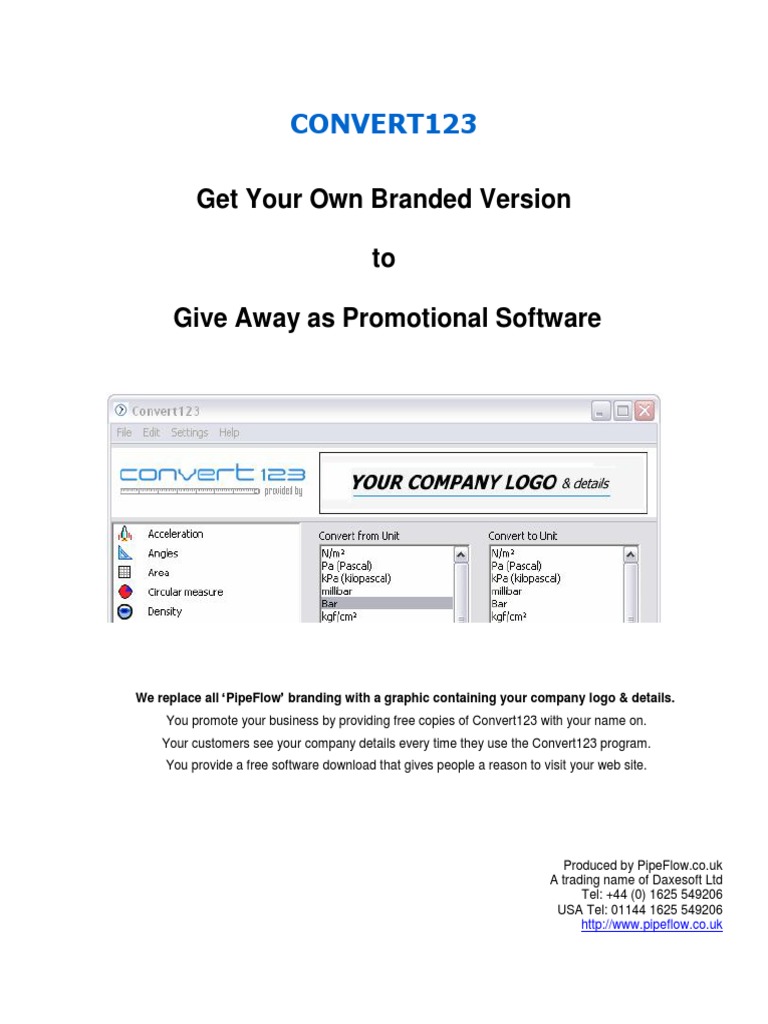 Convert 123 Branded Version | PDF | License | World Wide Web