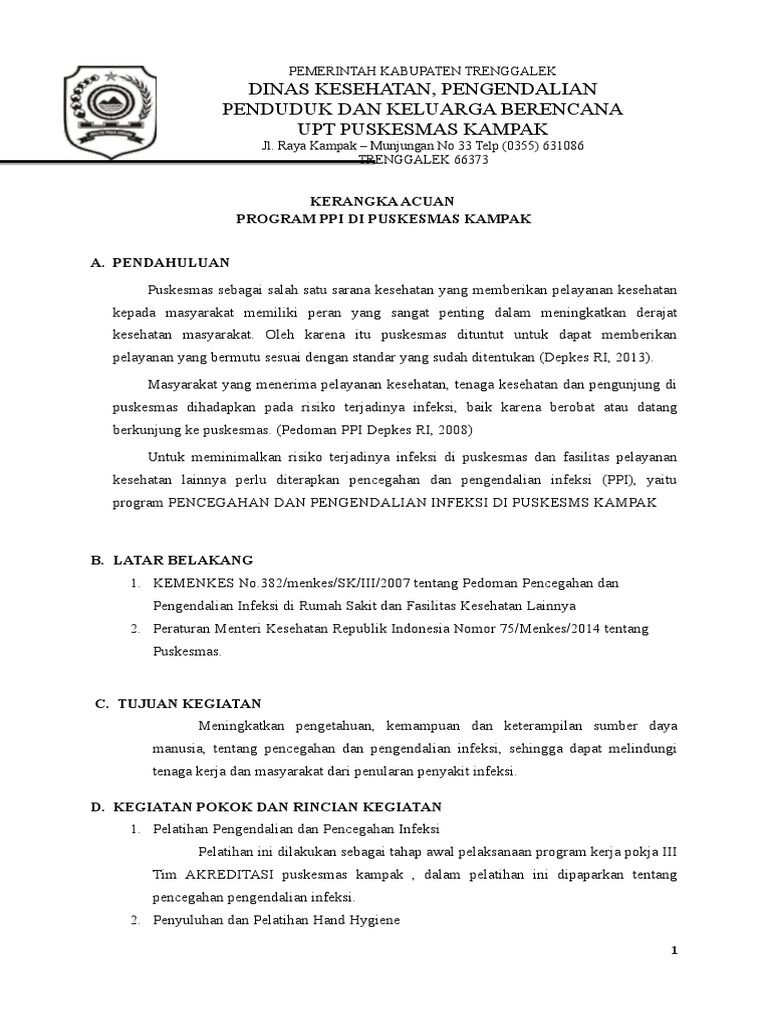 Program PPI Puskesmas Kampak 2023 | PDF | Pengembangan Diri | Kesehatan Holistik
