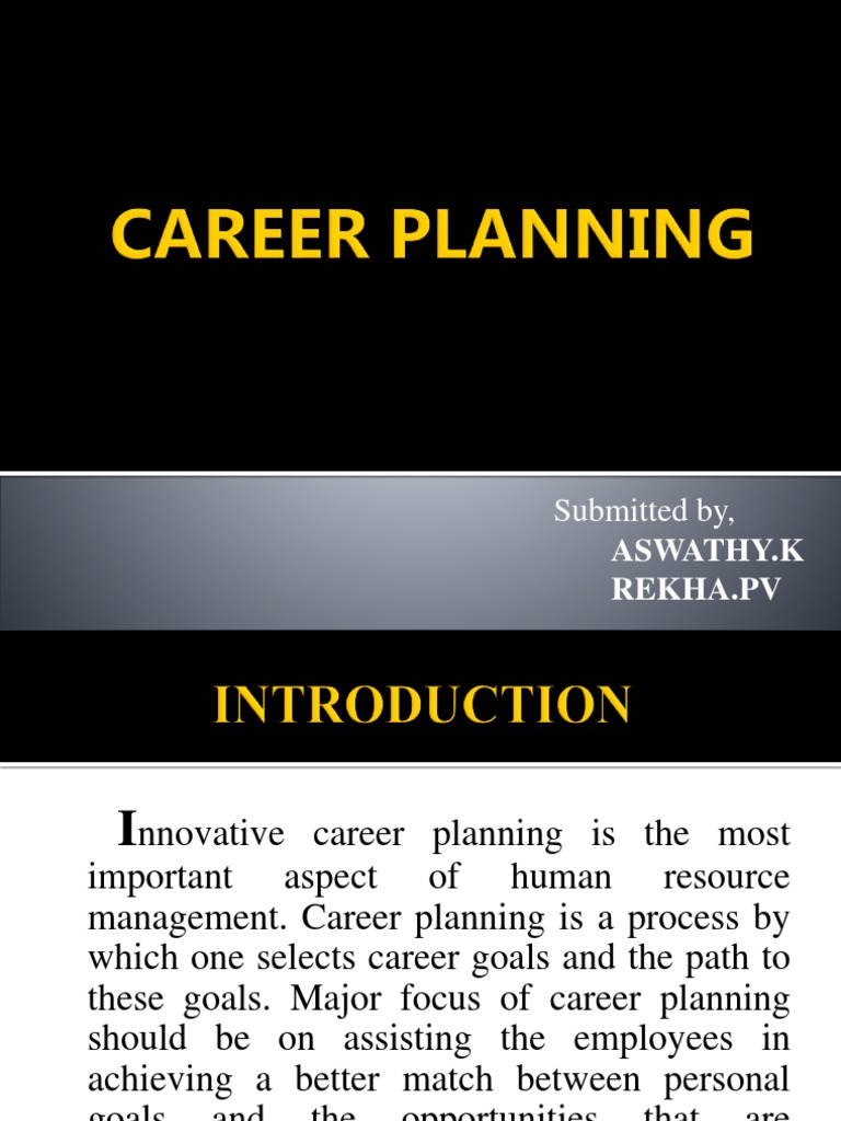 Career Planning | PDF