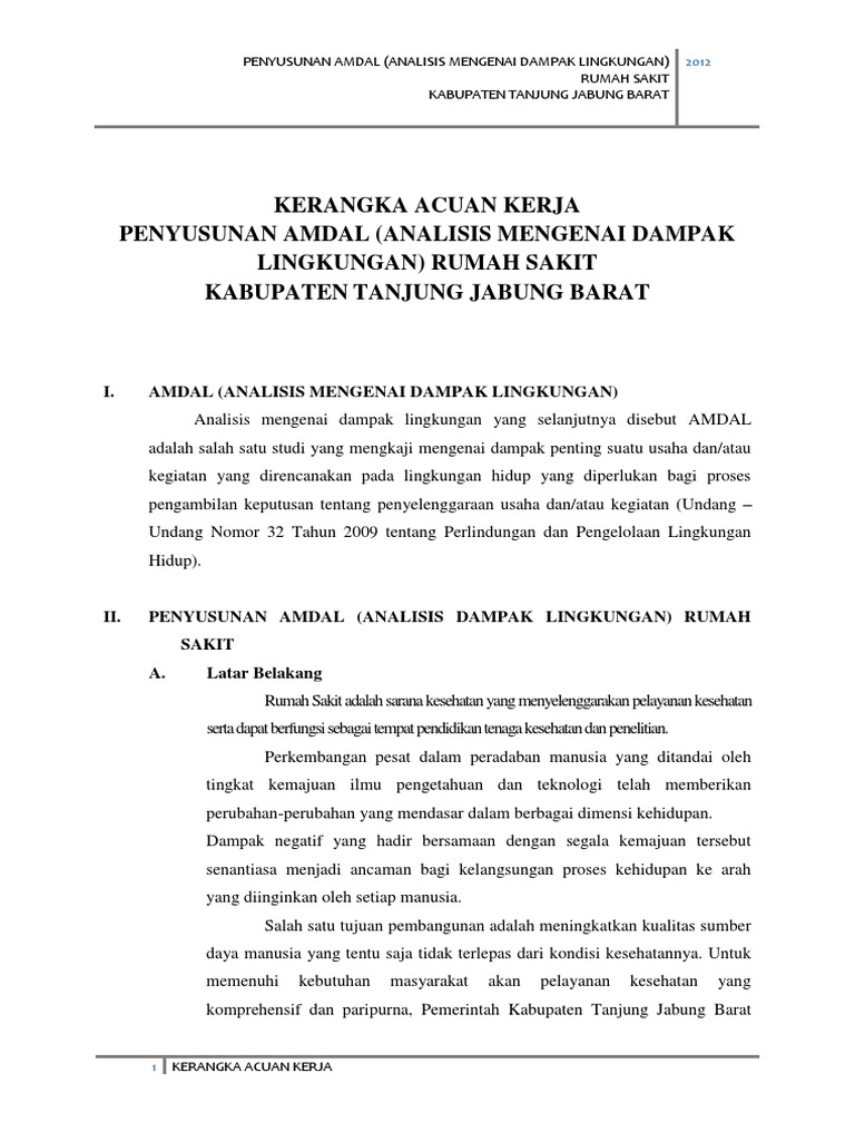 Kak Amdal | PDF