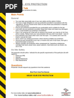 Drivers and Operators Induction Checklist | PDF | Personal Protective ...