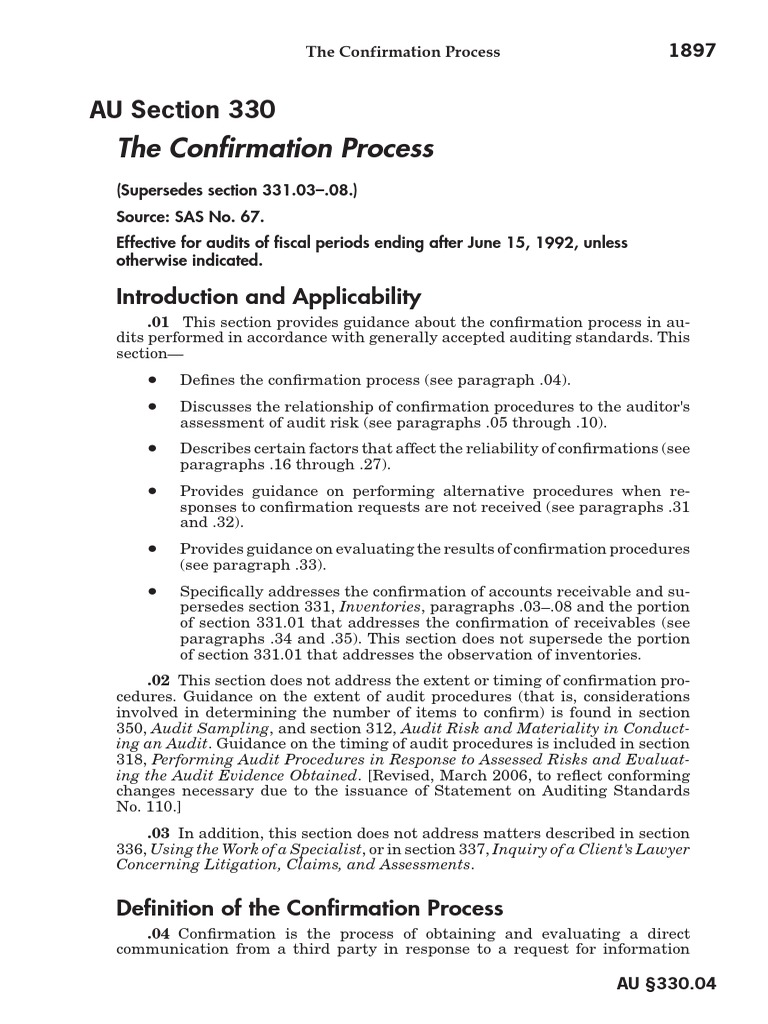 Confirmation(AR).pdf | Financial Audit | Audit