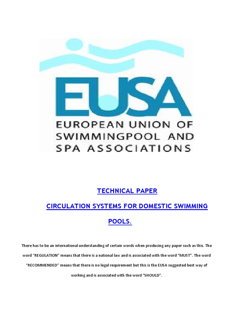Domestic Pool Circulation Systems Guide | PDF | Home & Garden