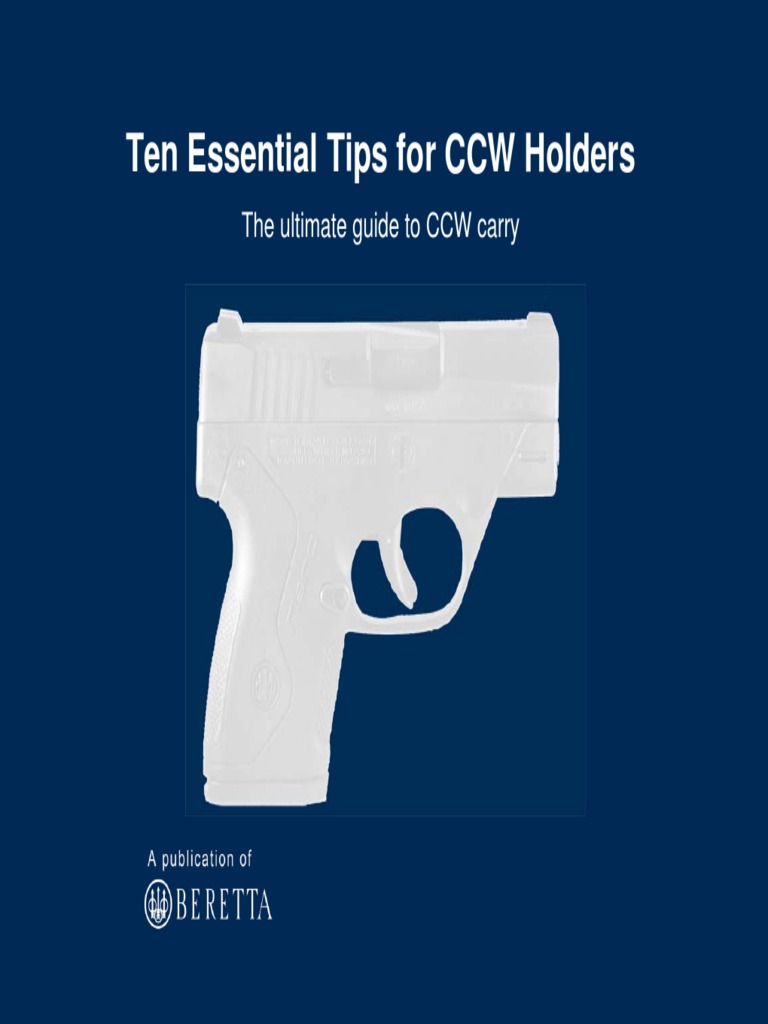 Cover: Ten Essential Tips For CCW Holders | PDF