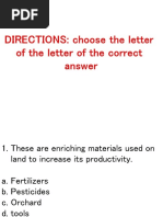TLE-TE 6 - Q1 - Mod6 - Agriculture | PDF | Compost | Fertilizer