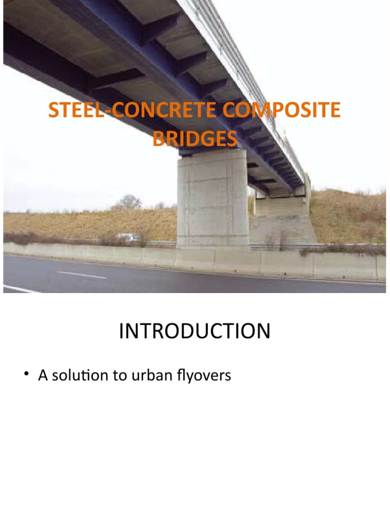 Steel-Concrete Composite Bridge Design | PDF | Beam (Structure) | Bending