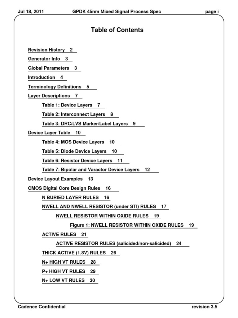 gpdk045 drc-1 | PDF | Mosfet | Information