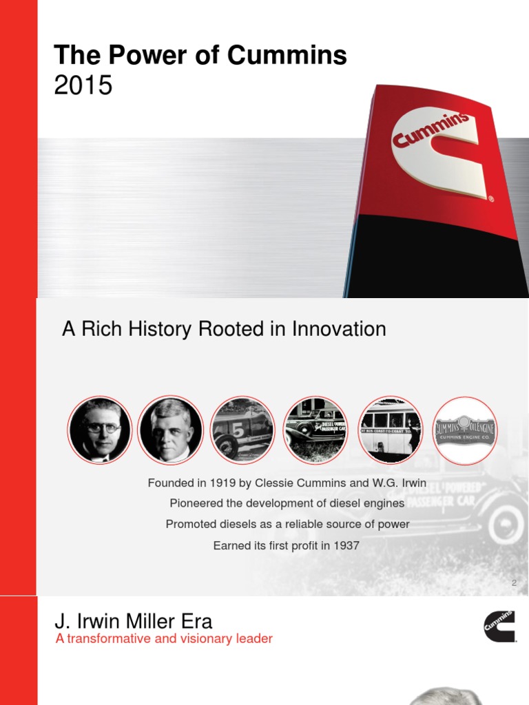 The Power of Cummins USA | PDF | Cummins | Corporate Social Responsibility