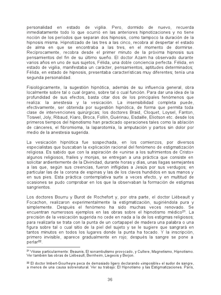 Jagot Paul - Magnetismo Hipnotismo Sugestion-36 | PDF | Hipnosis ...