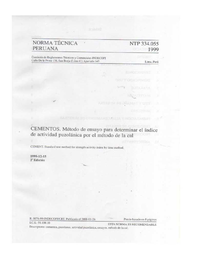 NTP 334.055 | PDF