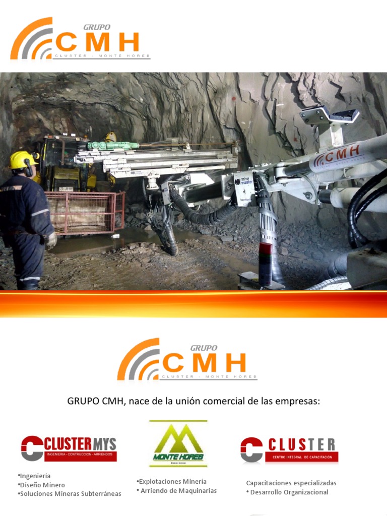 Brochure CMH | PDF | Minería | Industria pesada